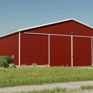 55x115 Post Frame Cold Storage v1.0 FS22 Mod | Farming Simulator 22 Mod