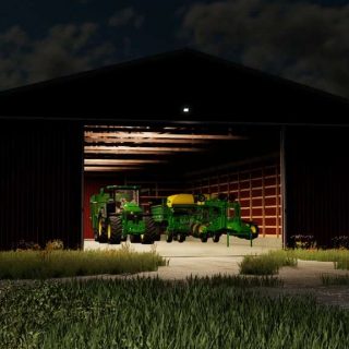 55x115 Post Frame Cold Storage v1.0 FS22 Mod | Farming Simulator 22 Mod