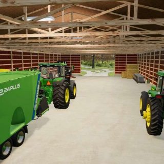 55x115 Post Frame Cold Storage v1.0 FS22 Mod | Farming Simulator 22 Mod