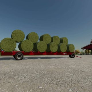 B.M. Bale Hauler v1.0 FS22 Mod | Farming Simulator 22 Mod