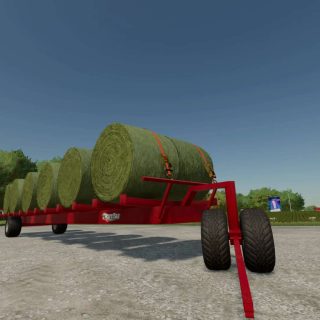 B.M. Bale Hauler v1.0 FS22 Mod | Farming Simulator 22 Mod
