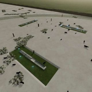 Basic Pastures Pack v1.0 FS22 Mod | Farming Simulator 22 Mod