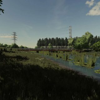 Blue River Farm v1.0 FS22 Mod | Farming Simulator 22 Mod