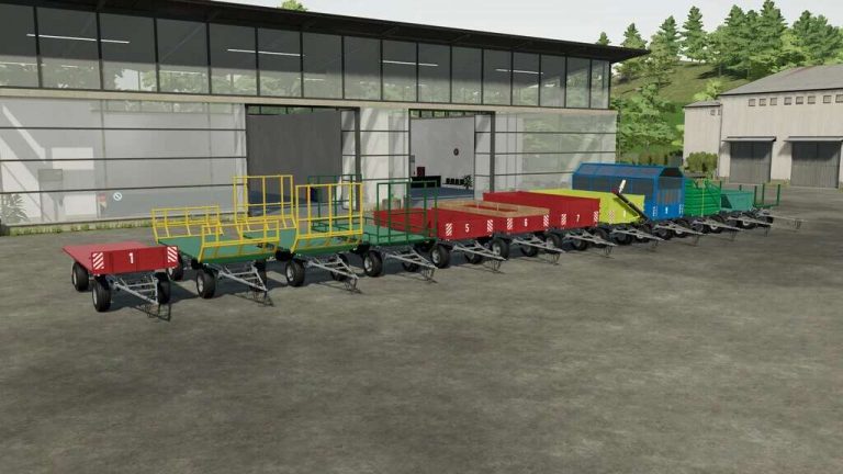 BSS P93S Pack v1.1 FS22 Mod | Farming Simulator 22 Mod