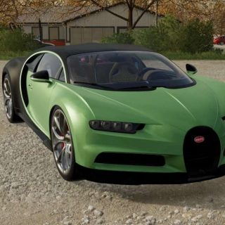 Bugatti Chiron Sport v1.0 FS22 Mod | Farming Simulator 22 Mod