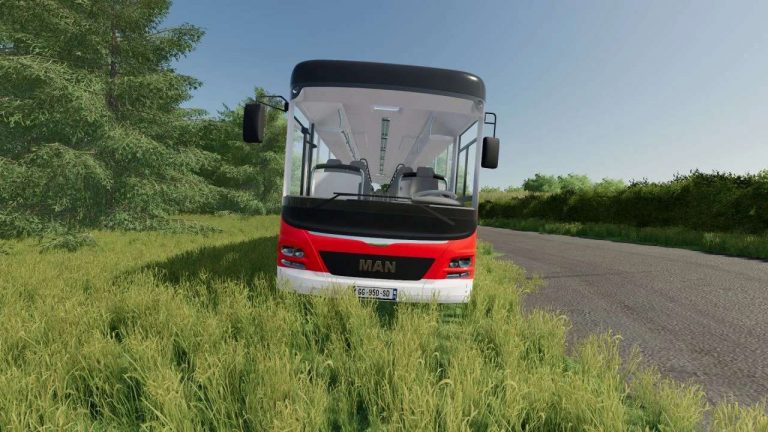 Bus Man Intercity Vendée Le Département 85 v1.2 FS22 Mod | Farming ...