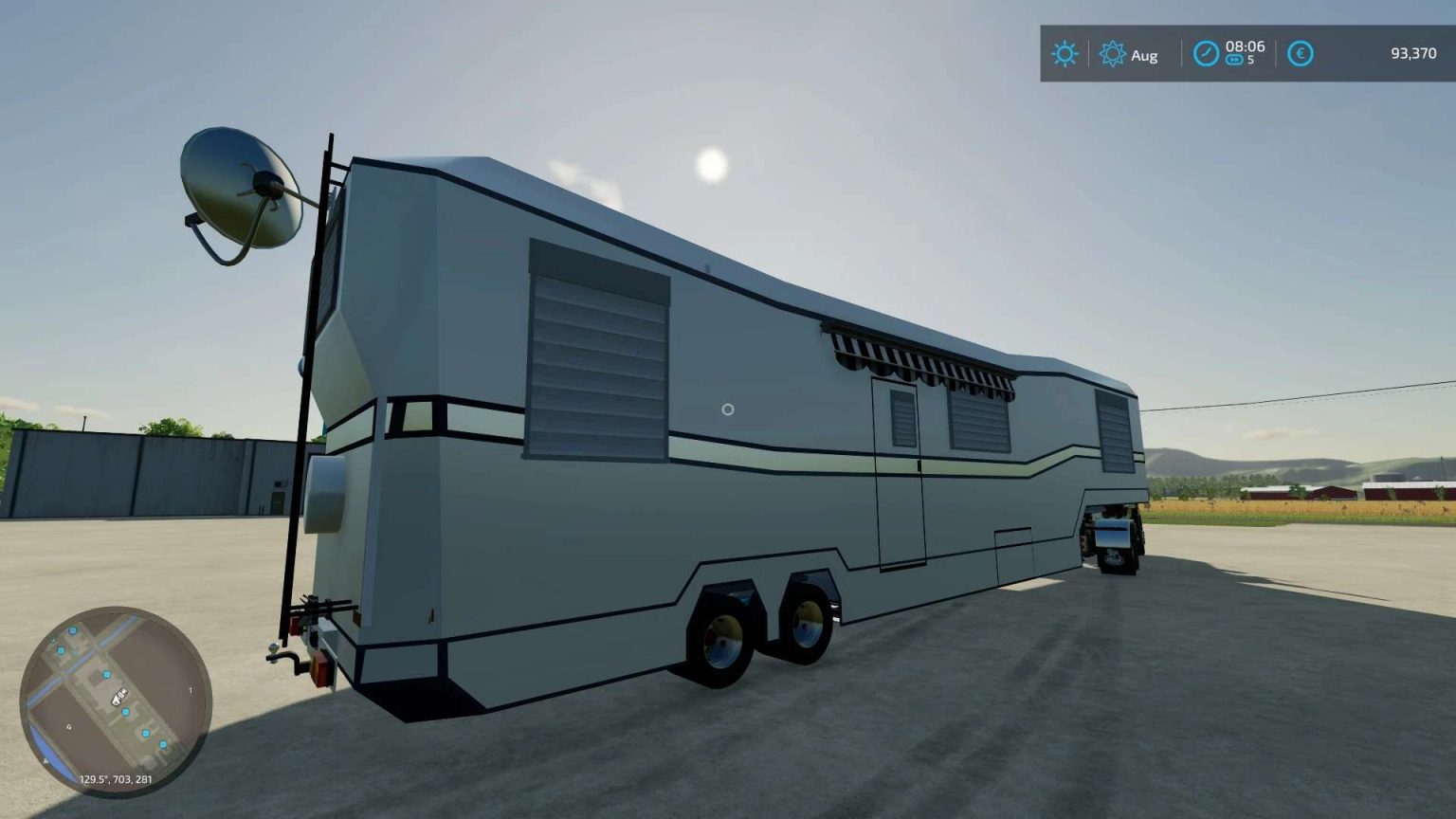 Caravane v1.0 FS22 Mod | Farming Simulator 22 Mod