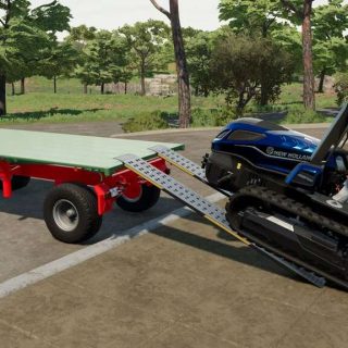 Cargo Ramps v1.0 FS22 Mod | Farming Simulator 22 Mod