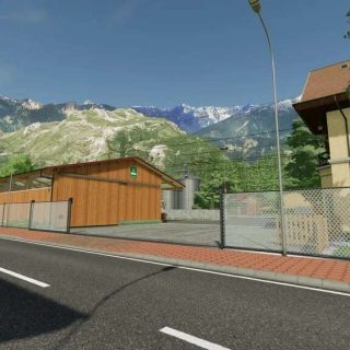 Chain Link Fence With Gates v1.0 FS22 Mod | Farming Simulator 22 Mod