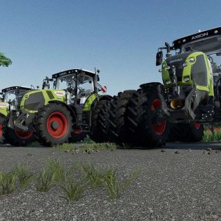 Claas Axion 800 (Interactive Control) v1.0 FS22 Mod | Farming Simulator ...