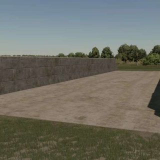 Concrete Blocks Silo Pack v1.0 FS22 Mod | Farming Simulator 22 Mod