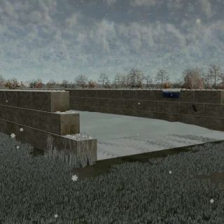 Concrete Blocks Silo Pack v1.0 FS22 Mod | Farming Simulator 22 Mod