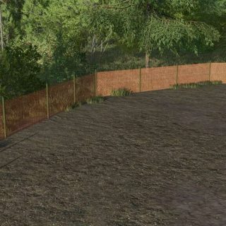 Construction Fence v1.0 FS22 Mod | Farming Simulator 22 Mod