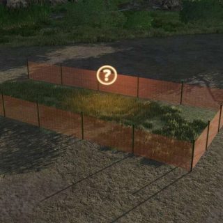 Construction Fence v1.0 FS22 Mod | Farming Simulator 22 Mod