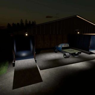 Container Shed v1.0 FS22 Mod | Farming Simulator 22 Mod