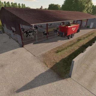 Cow Farm Pack v1.0 FS22 Mod | Farming Simulator 22 Mod