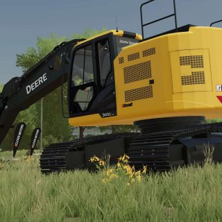 Deeretachi Excavator Pack v1.0 FS22 Mod | Farming Simulator 22 Mod