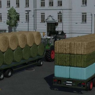 DPW 1800 Bale Autoload v1.0 FS22 Mod | Farming Simulator 22 Mod