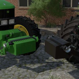 Drawbar Frontweight v1.0 FS22 Mod | Farming Simulator 22 Mod