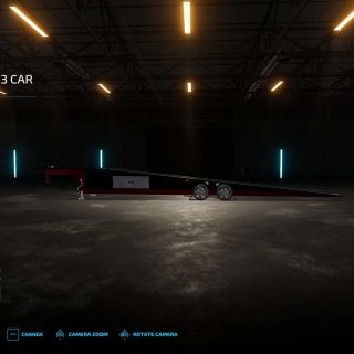 EXP22 Airbagged 3 Car Trailer v1.0 FS22 Mod | Farming Simulator 22 Mod