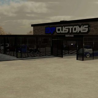 EXP22 EXP Customs Shop v1.0 FS22 Mod | Farming Simulator 22 Mod