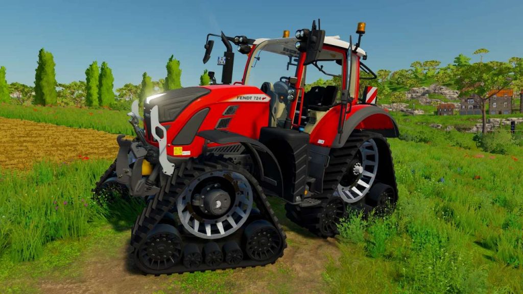 Fendt 700 Vario Track v1.5 FS22 Mod | Farming Simulator 22 Mod
