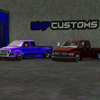 Ford F650 Slammed v1.0 FS22 Mod | Farming Simulator 22 Mod