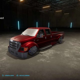 Ford F650 Slammed v1.0 FS22 Mod | Farming Simulator 22 Mod