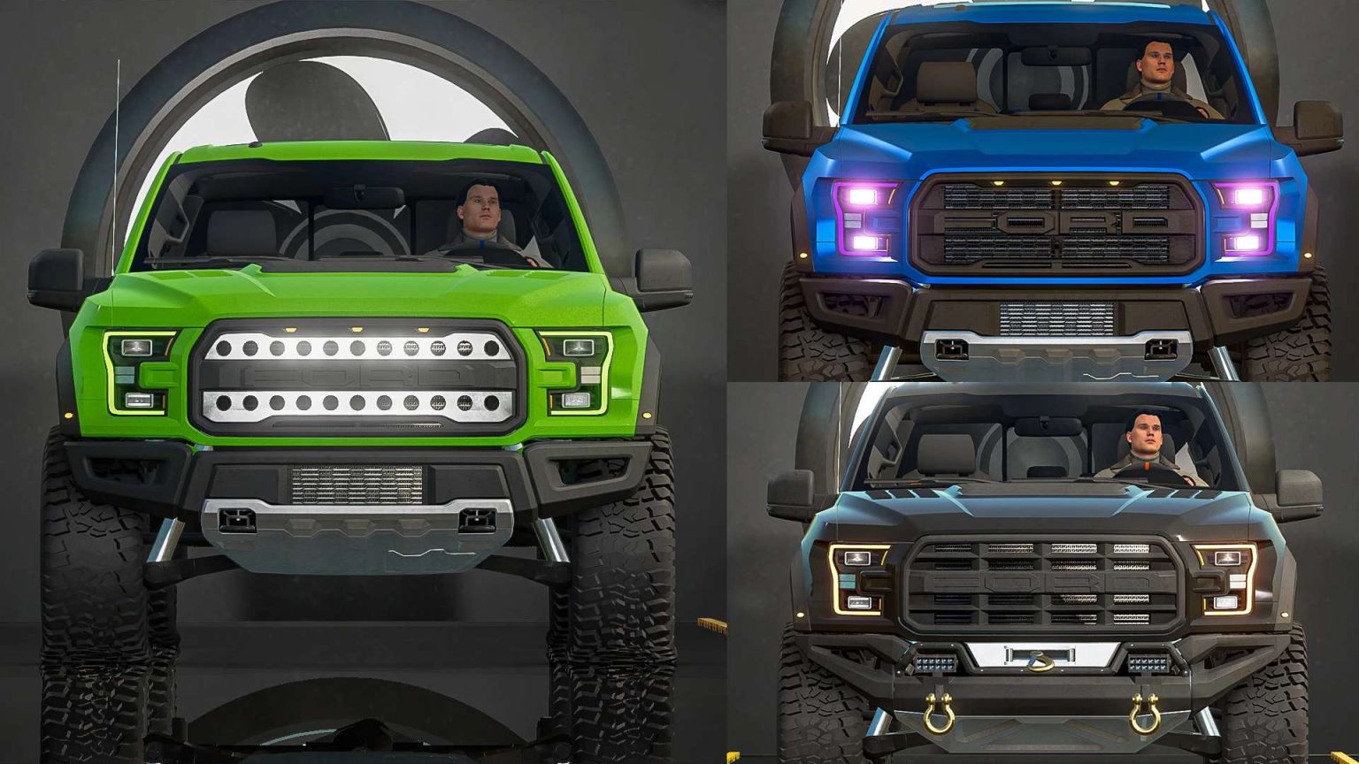 Ford Raptor F150 2017 V1.1 FS22 Mod | Farming Simulator 22 Mod