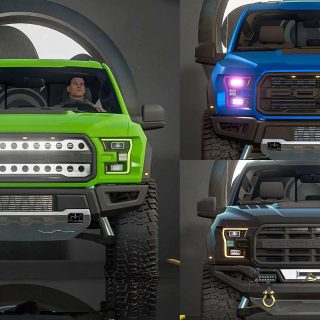 Ford Raptor F150 2017 V1.1 FS22 Mod | Farming Simulator 22 Mod