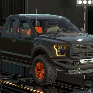 Ford Raptor F150 2017 V1.1 FS22 Mod | Farming Simulator 22 Mod