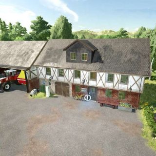 Franconian Farm Buildings v1.0 FS22 Mod | Farming Simulator 22 Mod