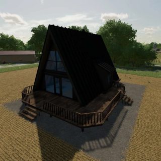 A Frame Cabin v1.0 FS22 Mod | Farming Simulator 22 Mod