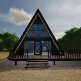 A Frame Cabin v1.0 FS22 Mod | Farming Simulator 22 Mod