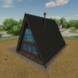 A Frame Cabin v1.0 FS22 Mod | Farming Simulator 22 Mod