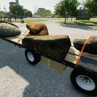 Dynamic Crushable Rocks v1.0 FS22 Mod | Farming Simulator 22 Mod