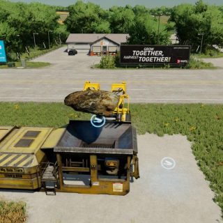 Dynamic Crushable Rocks v1.0 FS22 Mod | Farming Simulator 22 Mod