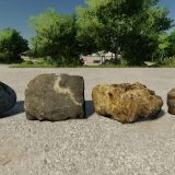 Dynamic Crushable Rocks v1.0 FS22 Mod | Farming Simulator 22 Mod