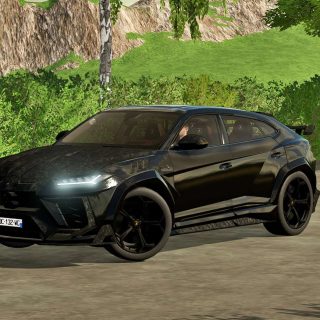 Edm Lamborghini Urus Mansory v1.0 FS22 Mod | Farming Simulator 22 Mod