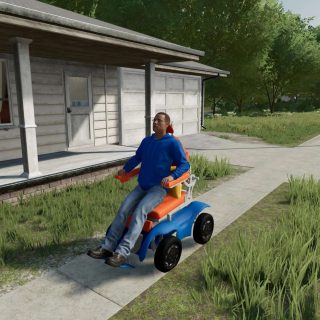 Mobility Scooter v1.0 FS22 Mod | Farming Simulator 22 Mod