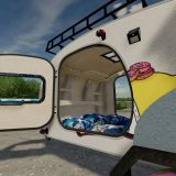 The Simpsons Camper v1.0 FS22 Mod | Farming Simulator 22 Mod