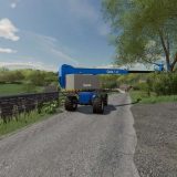 Genie S-60 Telescopic boom lift v1.0 FS22 Mod | Farming Simulator 22 Mod
