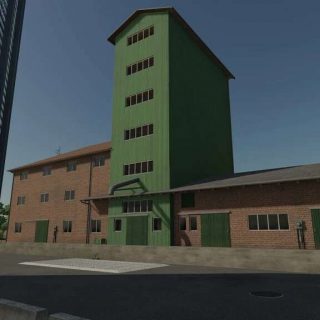 German Grain Mill v1.0 FS22 Mod | Farming Simulator 22 Mod