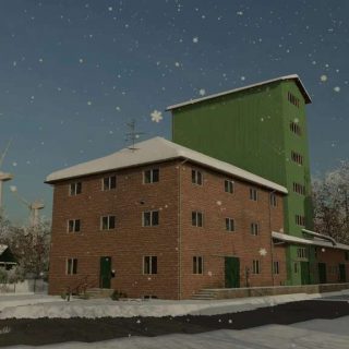 German Grain Mill v1.1 FS22 Mod | Farming Simulator 22 Mod