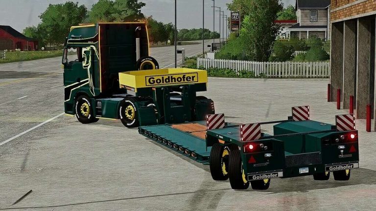 Goldhofer STZ-VP Pack v2.0 FS22 Mod | Farming Simulator 22 Mod