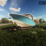Grady White Boat v1.0 FS22 Mod | Farming Simulator 22 Mod