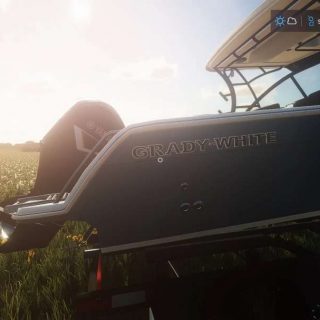 Grady White Boat v1.0 FS22 Mod | Farming Simulator 22 Mod