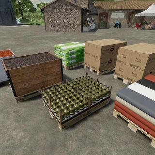 Grape Production Pack v1.1 FS22 Mod | Farming Simulator 22 Mod