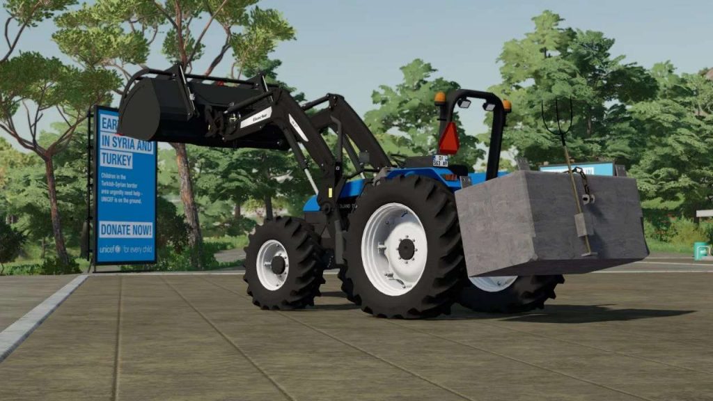 Homemade weight v1.0 FS22 Mod | Farming Simulator 22 Mod