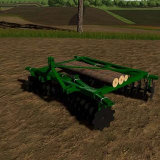 Hydraulic Harrow MF 32 Disks v1.0 FS22 Mod | Farming Simulator 22 Mod